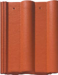 TUILE ROUGE DOUBLE ROMANE REDLAND | BigMat - Bringel